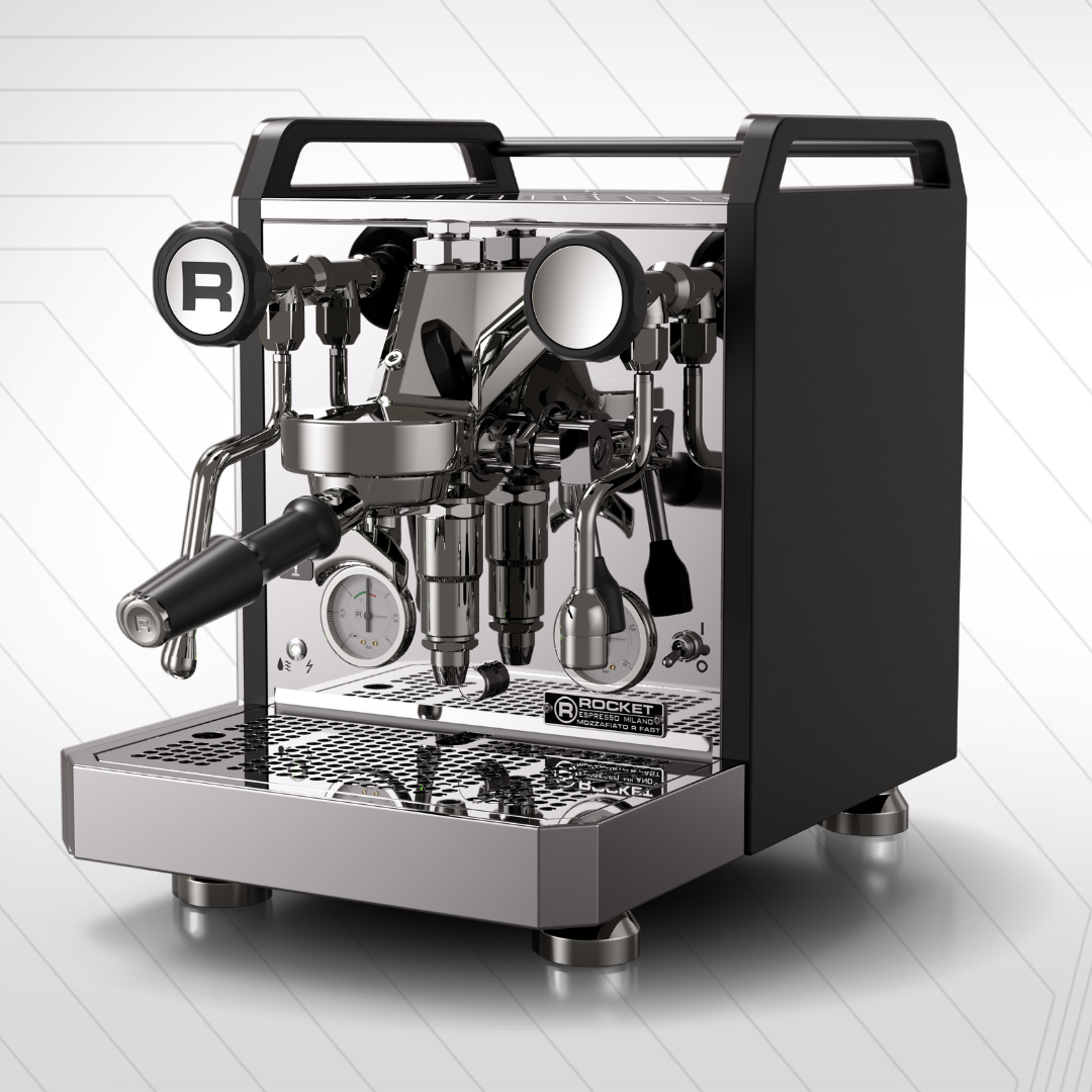 Rocket Espresso Mozzafiato R FAST - Black - NEW 2025 – PRO Espresso